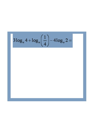 Ib maths sl logarithms laws | PDF