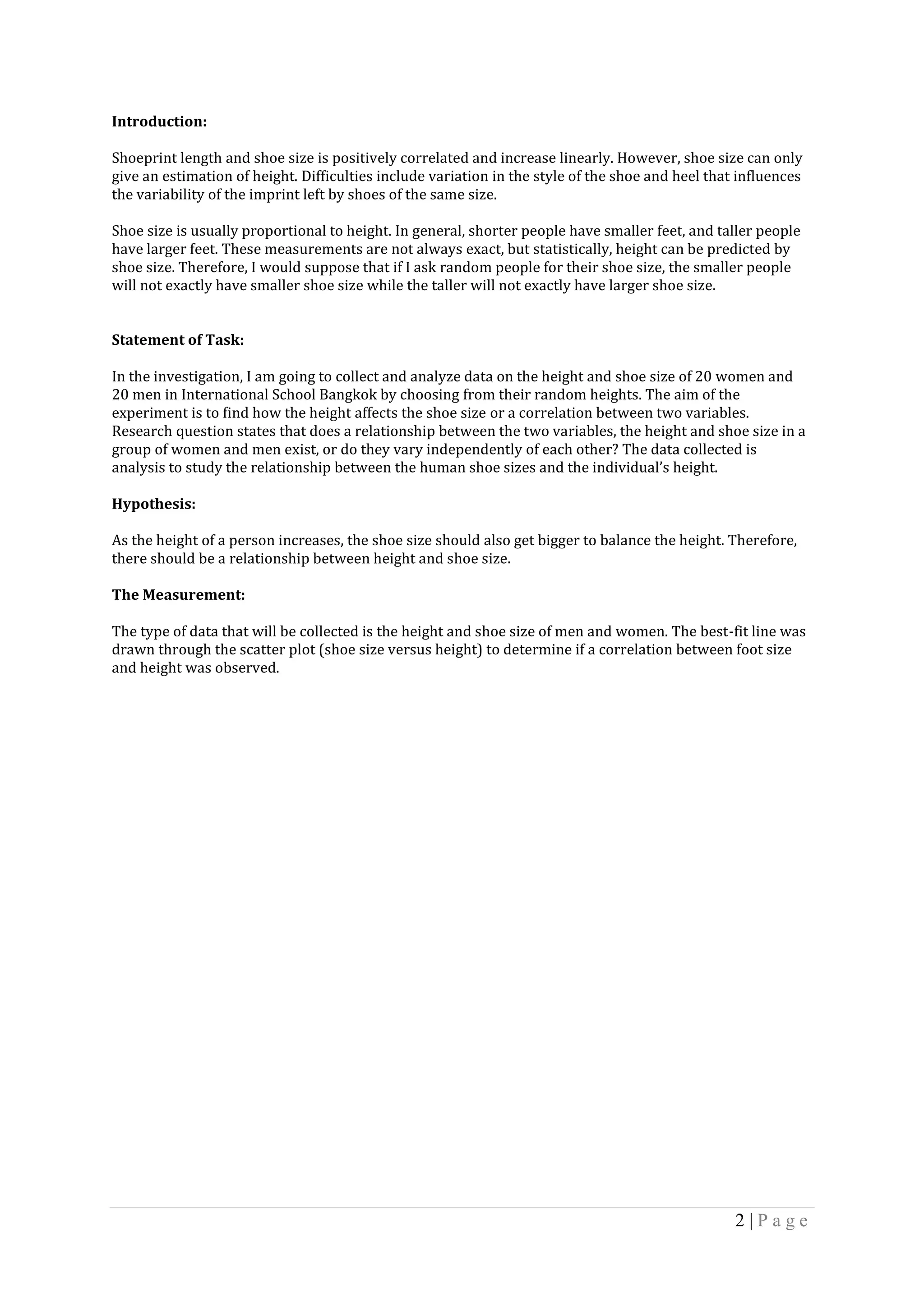 Math Internal Assessment | DOCX