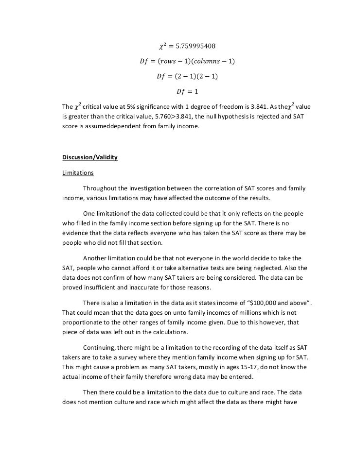 IB Math Studies IA IB Math Studies IA