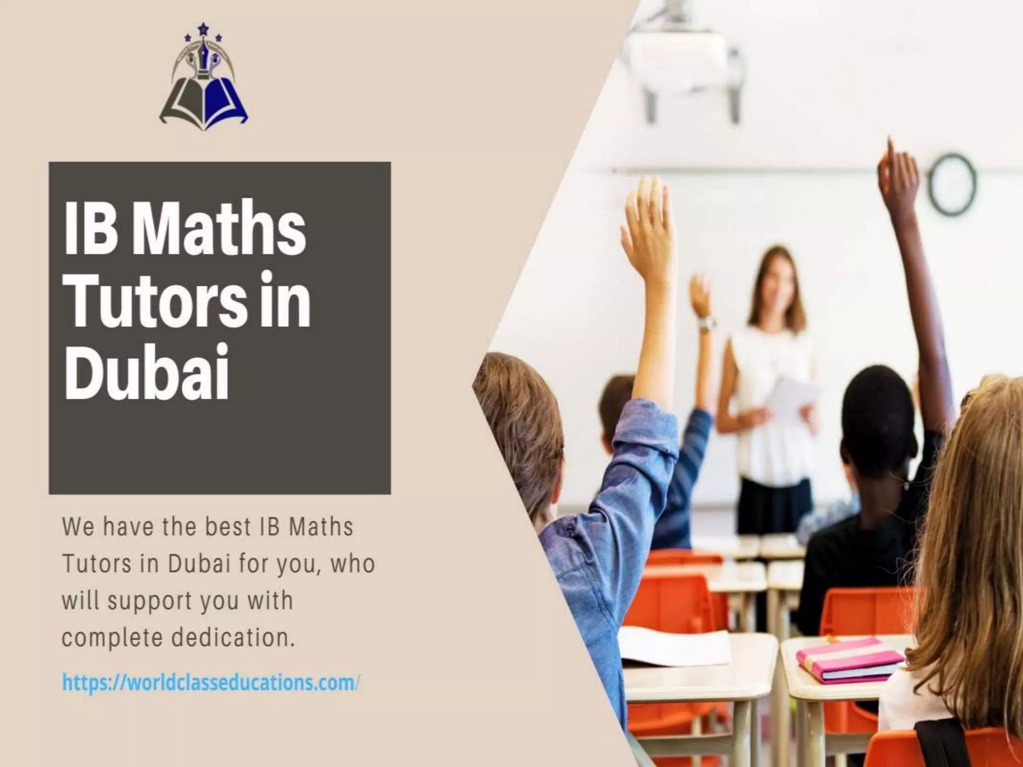 IB Maths Tutor in Dubai | PPT