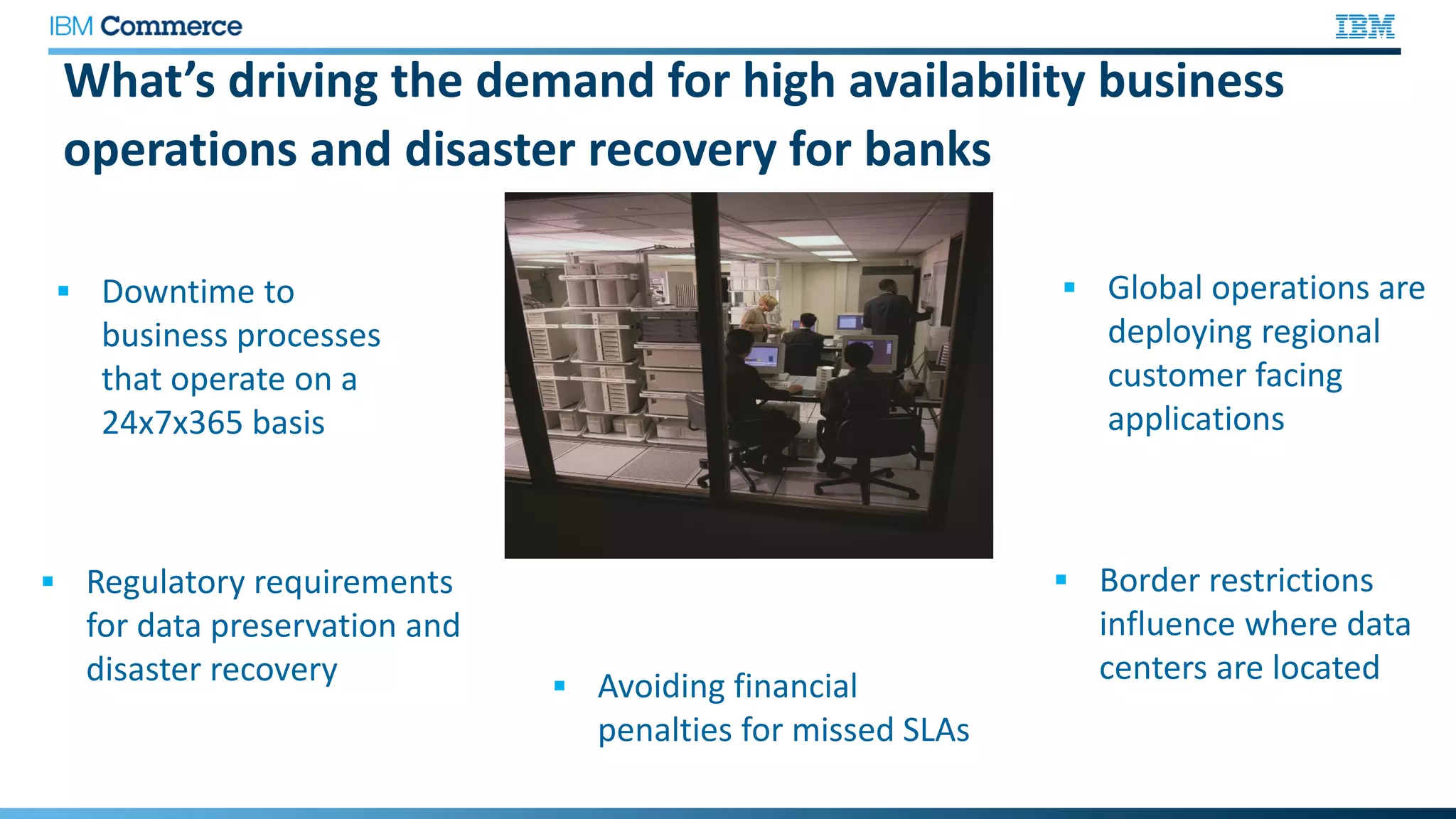 Ibm B2Bi high availability solution with disaster recovery for banking ...