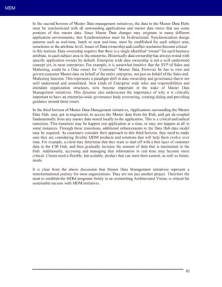 Ibm based mdm poc | PDF