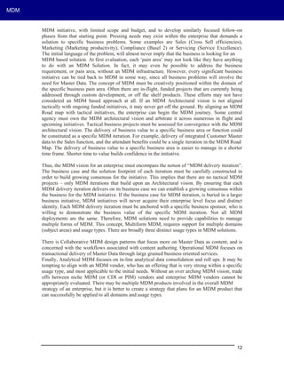 Ibm based mdm poc | PDF