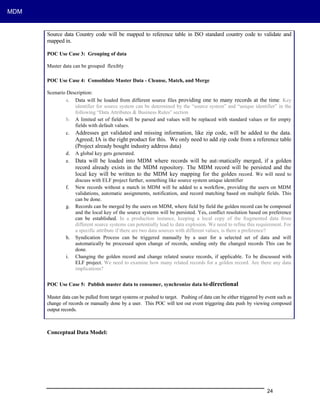 Ibm based mdm poc | PDF