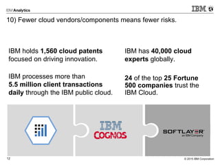 IBM Cognos Business Intelligence using dashDB | PPT