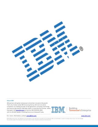 Ibm big data-analytics research paper(non-online) | PDF