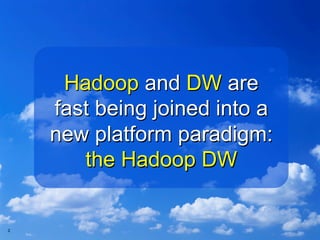 Ibm big data ibm marriage of hadoop and data warehousing | PDF