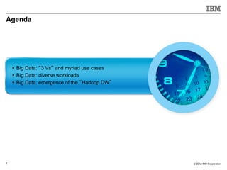 Ibm big data ibm marriage of hadoop and data warehousing | PDF