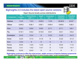 IBM Big Data Platform Nov 2012 | PDF