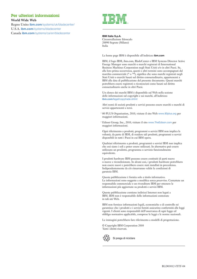 Ibm Blade Center H Pdf