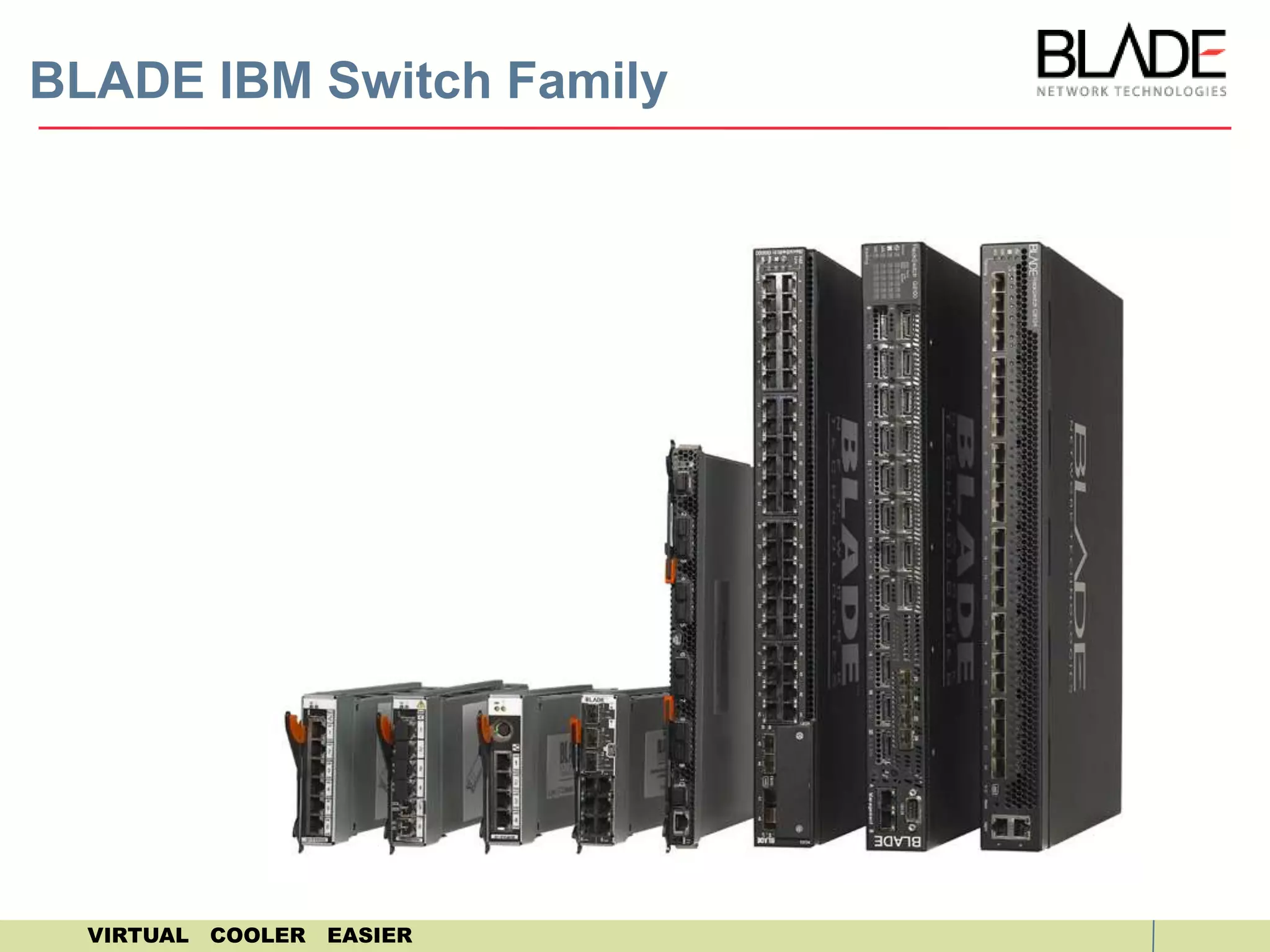 IBM BladeCenter Switches | PPTX