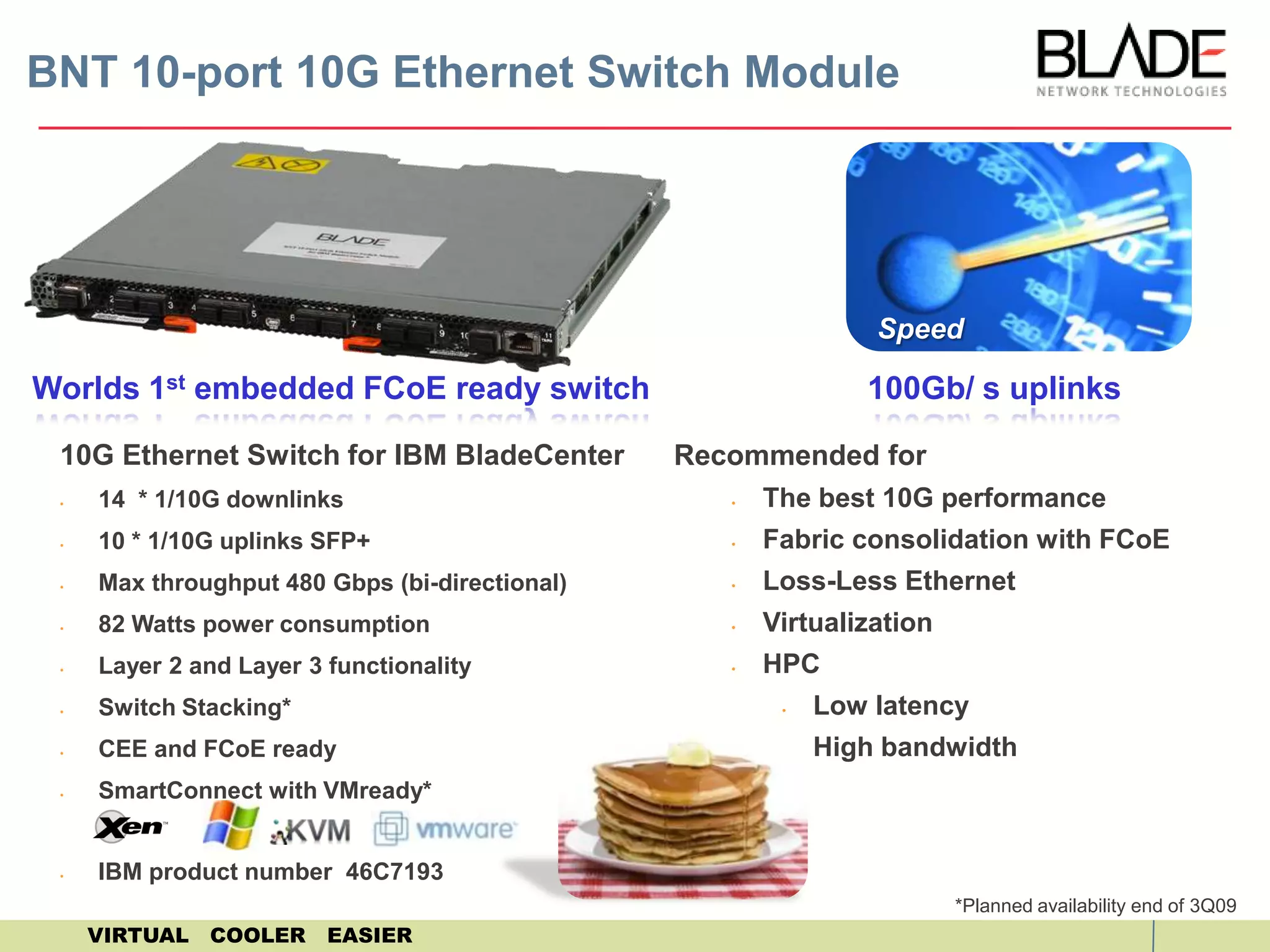 IBM BladeCenter Switches | PPT