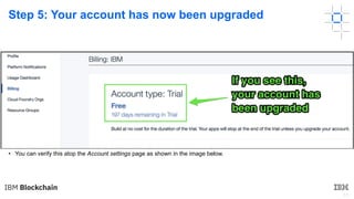 Ibm blockchain 2.0 cloud login v3 | PPT