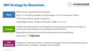 IBM Blockchain Overview | PDF