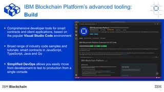 Ibm blockchain platform explained | PDF