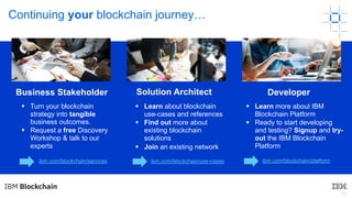 Ibm blockchain platform explained | PPT