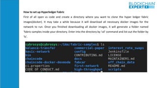 IBM blockchain platform for hyperledger fabric using vs code | PPTX | Computing | Technology ...
