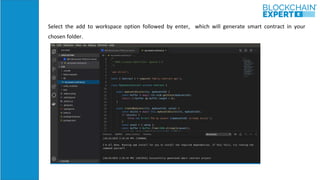 IBM blockchain platform for hyperledger fabric using vs code | PPTX | Computing | Technology ...