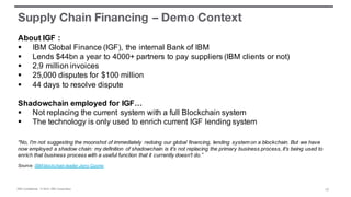 IBM Blockchain PoV: Hyperledger genesis block | PDF | Computing | Technology & Computing
