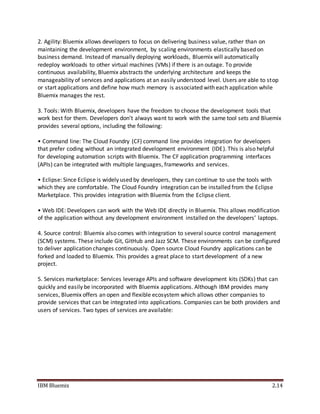 Ibm bluemix | DOCX
