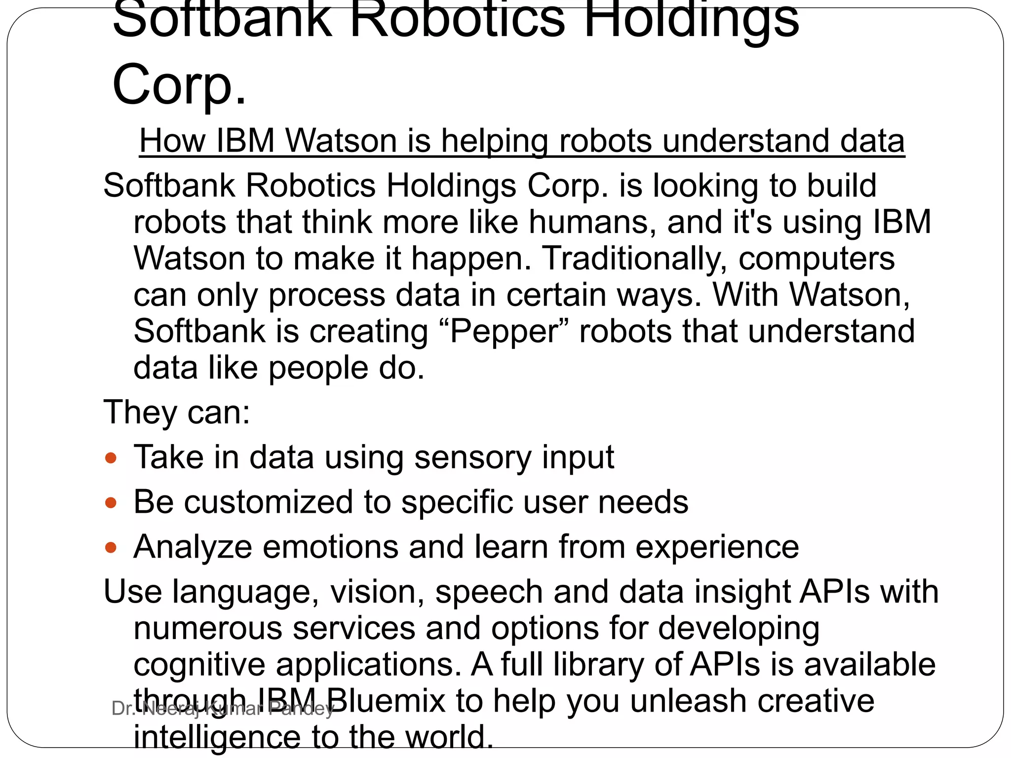 Ibm bluemix case study | PPTX