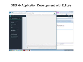 IBM Bluemix Cloud Platform Application Development with Eclipse IDE | PPT