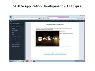 IBM Bluemix Cloud Platform Application Development with Eclipse IDE | PPT