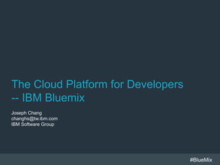 IBM Bluemix introduction | PPT