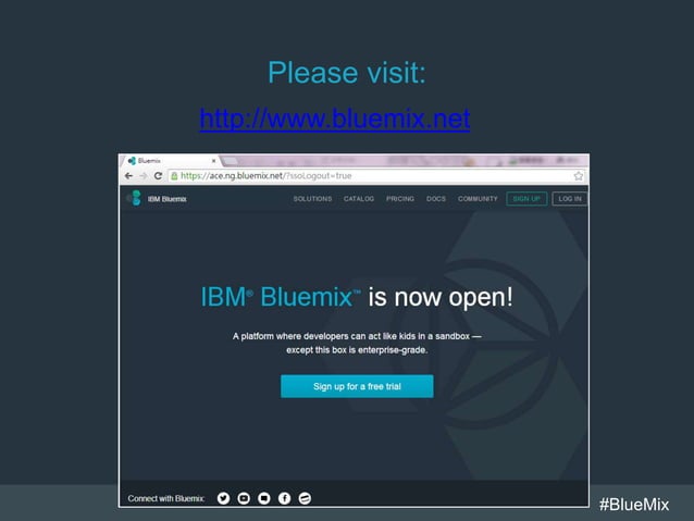 IBM Bluemix introduction | PPT