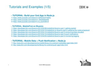 IBM Bluemix Hackathon Accelerator | PPT