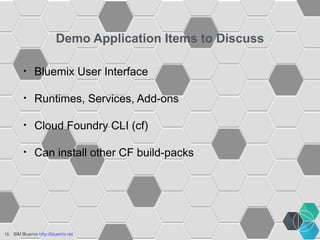 IBM Bluemix Talk at University College Cork (UCC) | PPT
