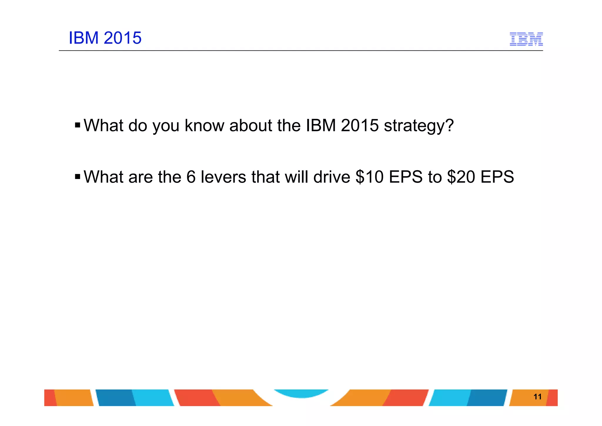 IBM BP Kickoff 2013 - Strategy Map | PDF