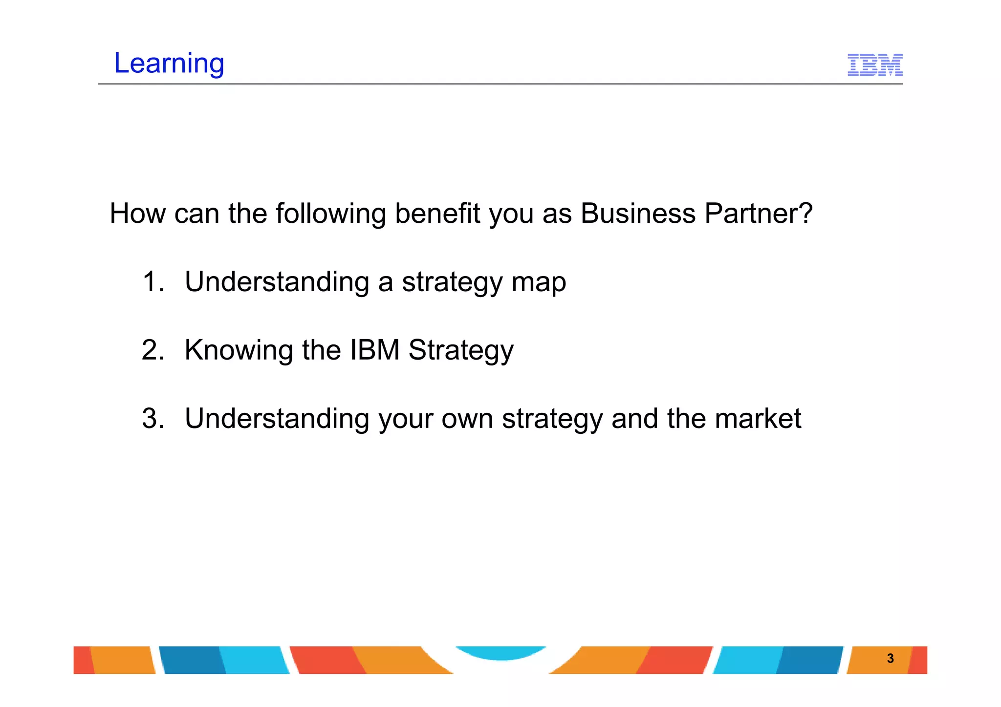 IBM BP Kickoff 2013 - Strategy Map | PDF
