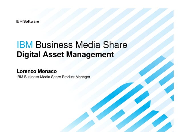 IBM Business MediaShare 2013 | PDF | Computing | Technology & Computing