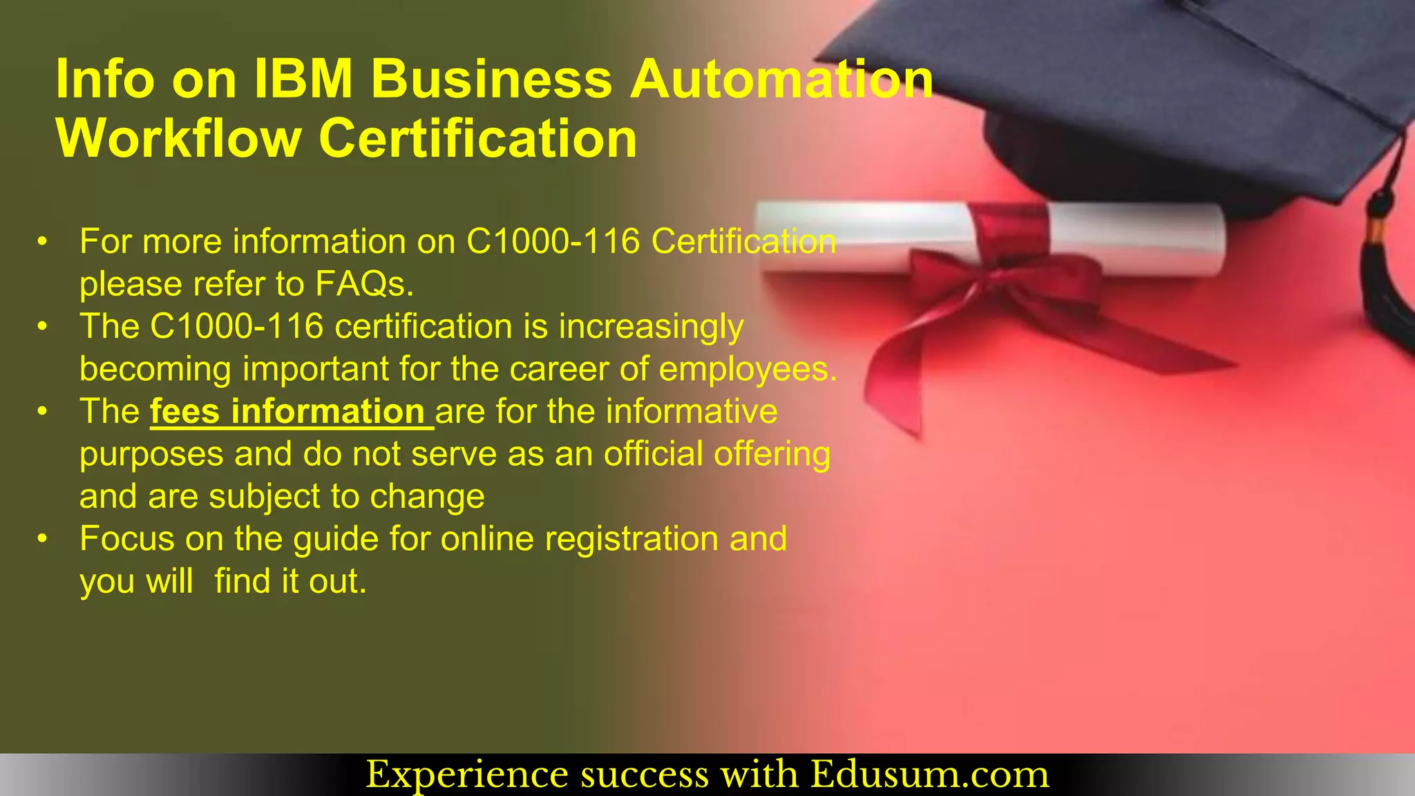 IBM C1000-116 Exam: Top Study Techniques and Resources | PDF