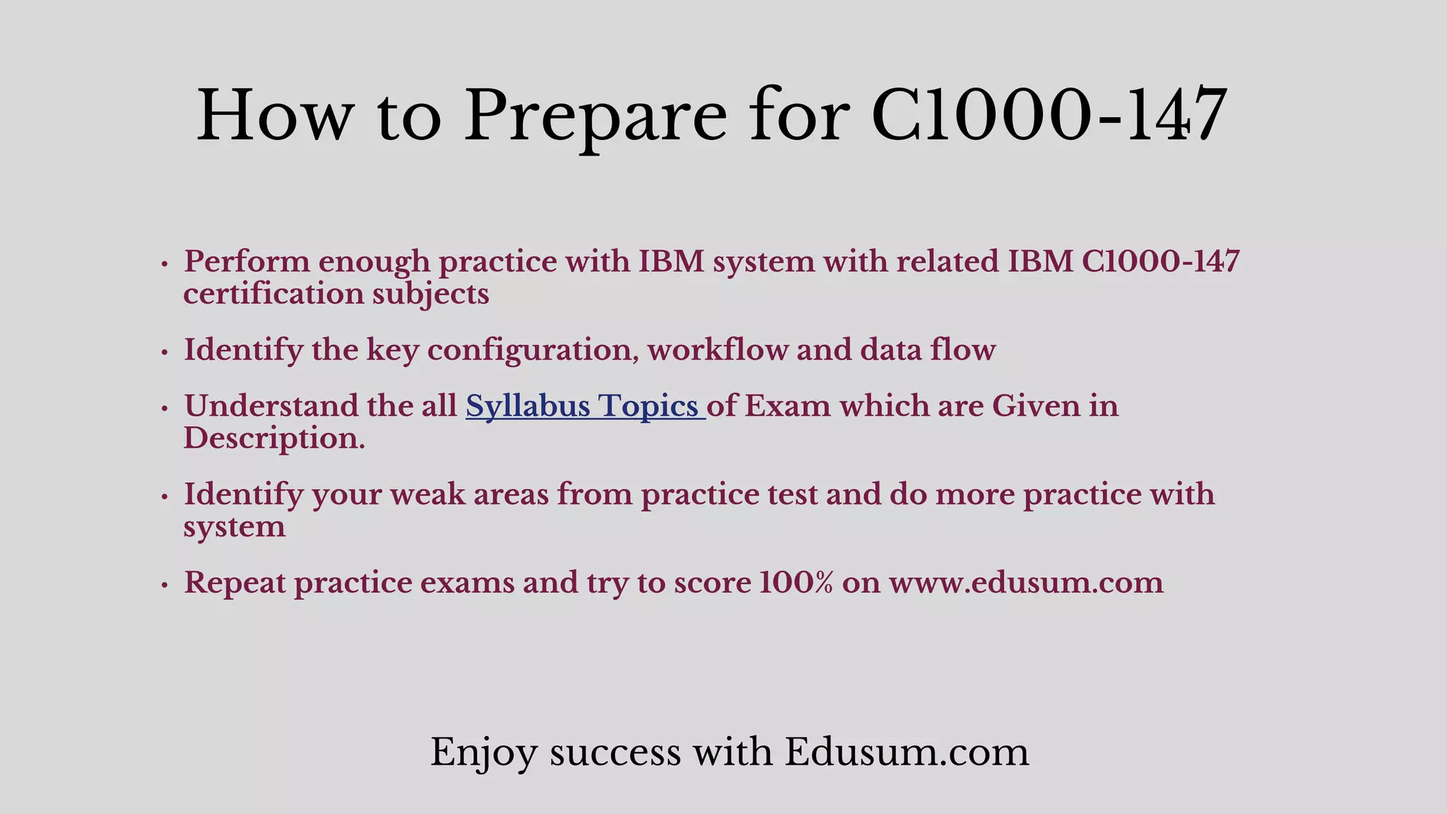 IBM C1000-147 Certification Journey Proven Prep Strategies.pdf