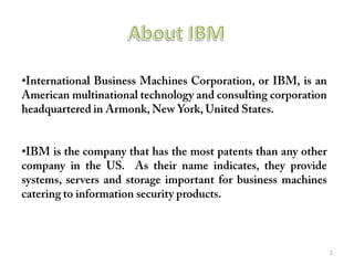 Ibm case study | PPT