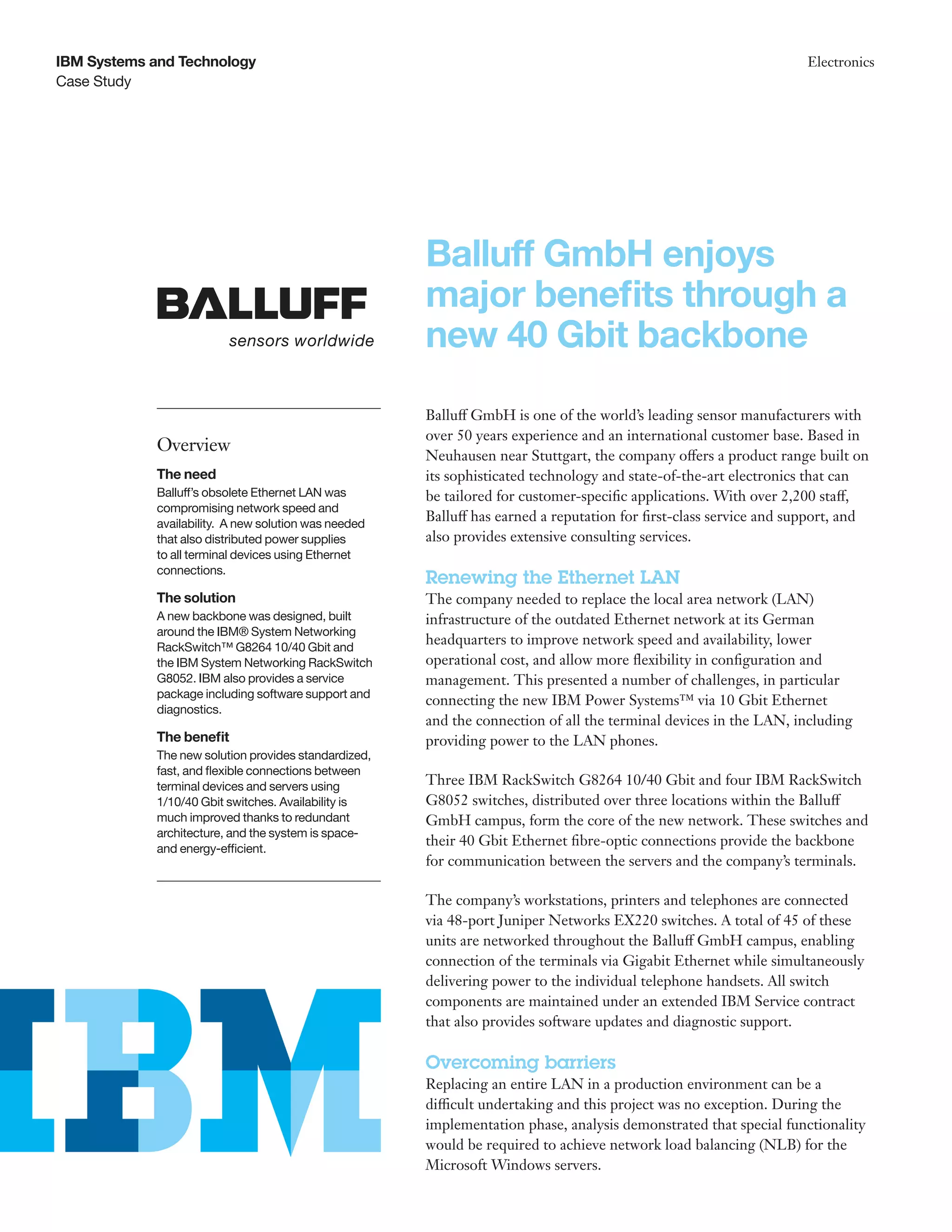 Ibm case study financial report | PDF