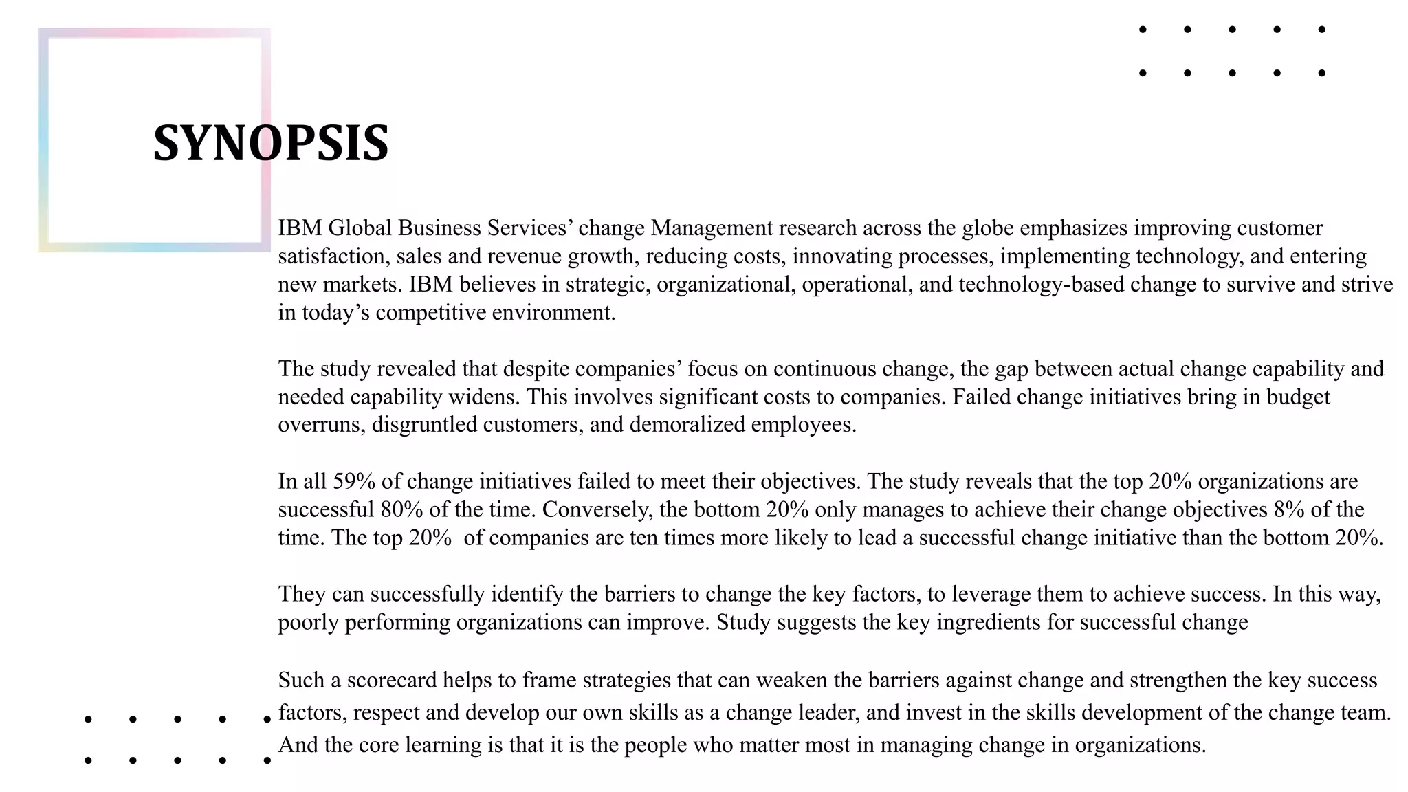 Ibm case study final | PPTX