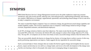 Ibm case study final | PPTX