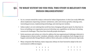 Ibm case study final | PPTX
