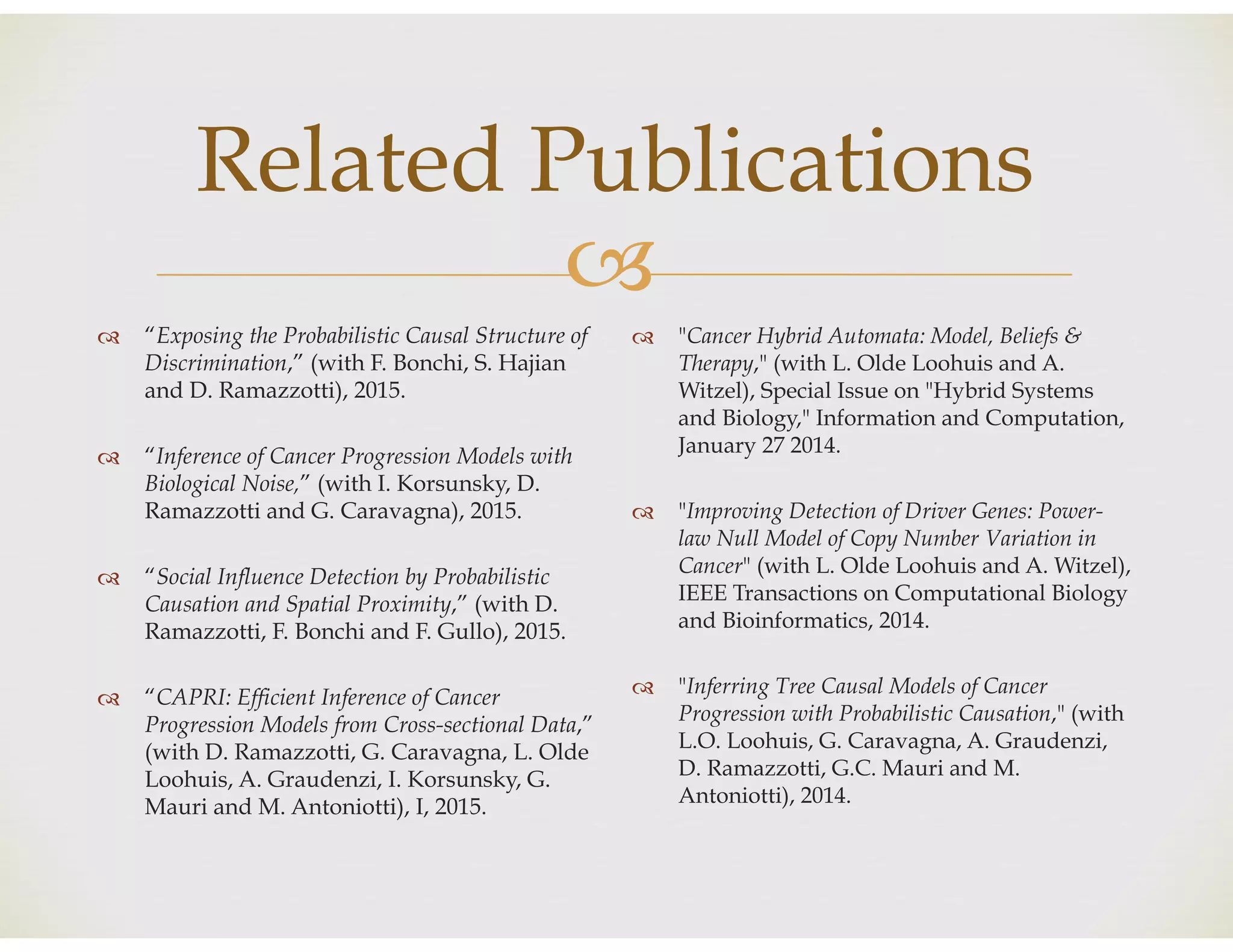 "Causarum Cognitio: Seeking Knowledge of Causes" | PDF