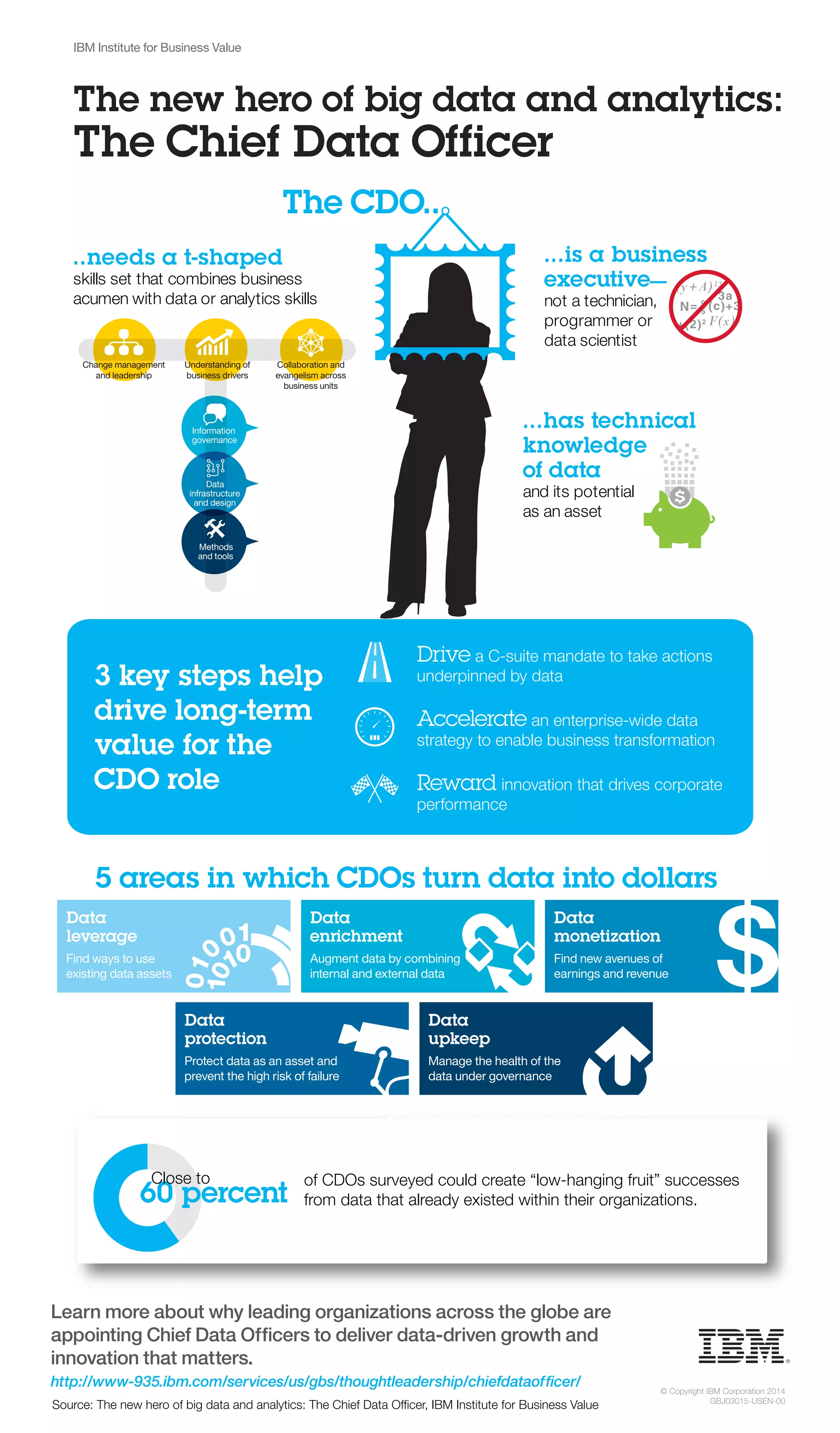Role of the Chief Data Office Infographic by IBM | PDF