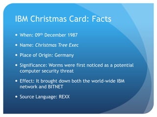 IBM Christmas card attach: CS571 | PPT