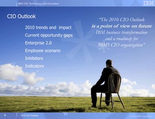 Ibm Cio 2010 Outlook | PPT