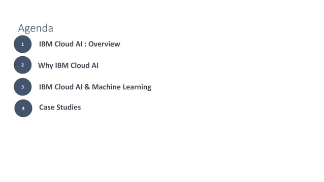 IBM Cloud Artificial Intelligence : A Comprehensive Overview | PPTX