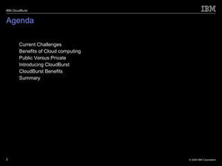 Ibm Cloudburst.External | PPT | Cloud Computing | Internet