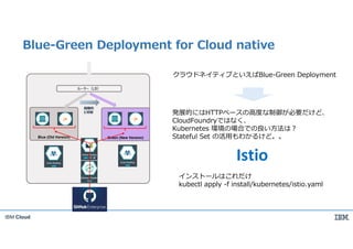 IBM cloud 冬の勉強会 google の視点も織り交ぜ理解するkubernetes , istio , grafeas とibm ...