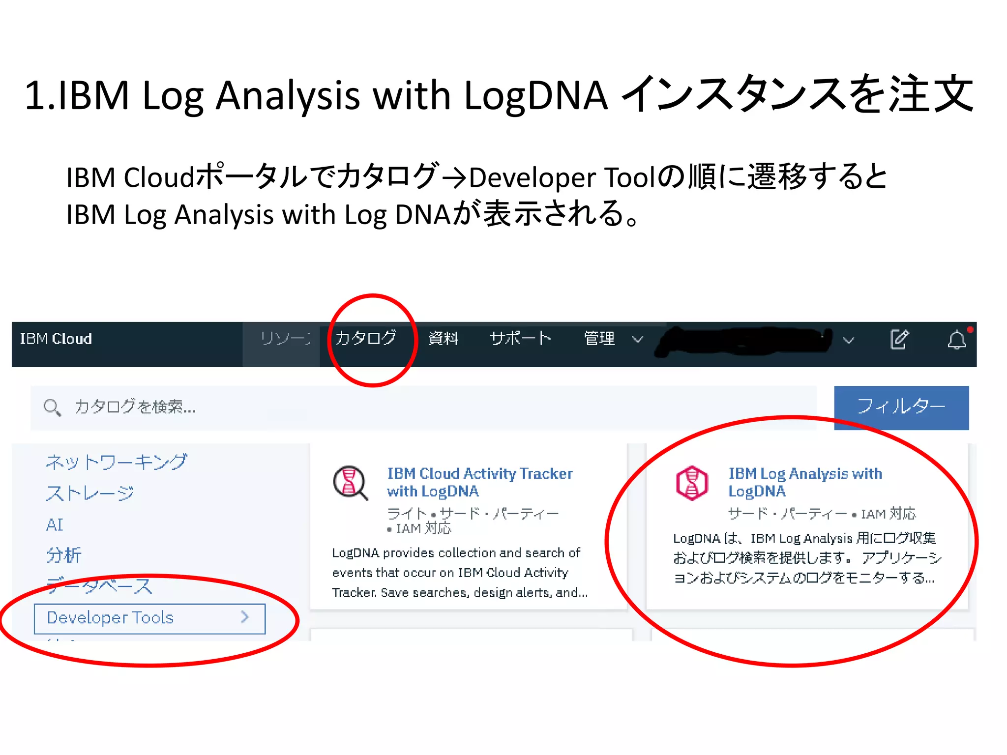 IBM Log Analysis with LogDNAを評価した話 | PPTX