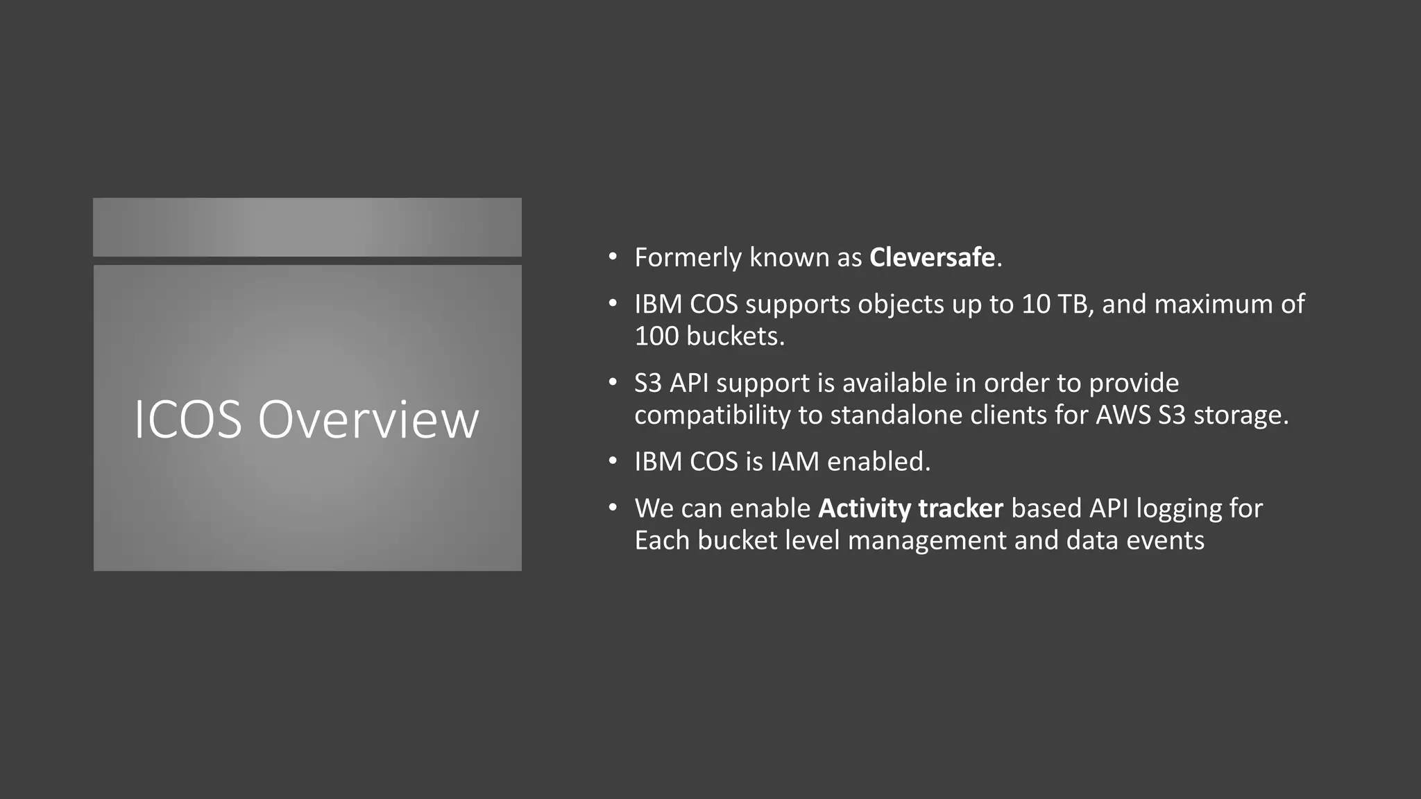 IBM Cloud Object Storage | PPTX